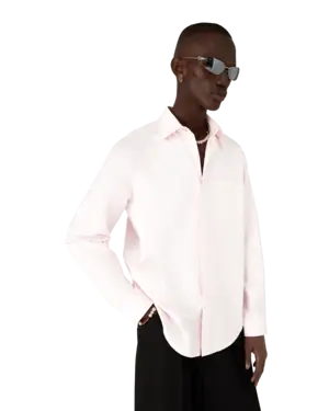 Casablanca Cotton Monogram Long Sleeve Shirt - Multicolor