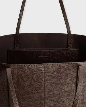 BY MALENE BIRGER Abilla Leather Tote - Brown