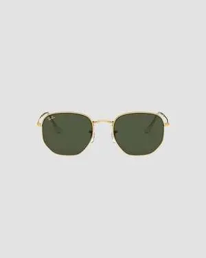 Ray-ban Hexagonal Sunglasses - Gold