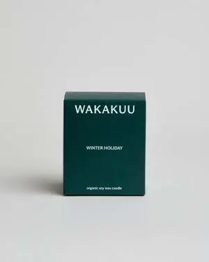 WAKAKUU Candle White Christmas