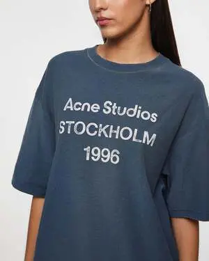 Acne Studios T-shirt Logo Relaxed Fit