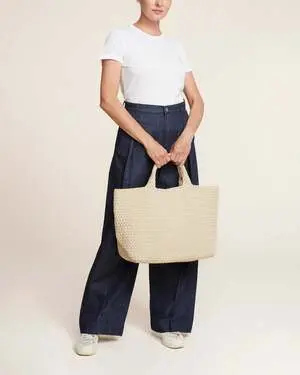 NAGHEDI St. Barths Large Tote - Ecru