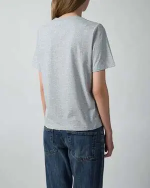 CLOEYS Heart T-shirt - Light Grey