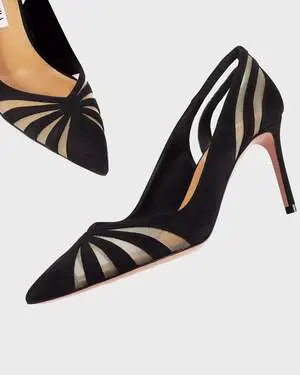 AQUAZZURA The Spy Pump 75 Heels