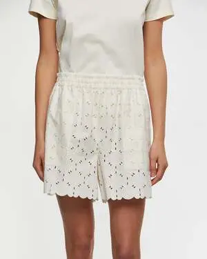 Moncler Broderie Anglaise Shorts