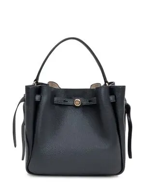 TORY BURCH Grained Leather Bucket Bag