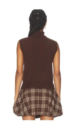 Astr The Label Avah Sweater - Brown