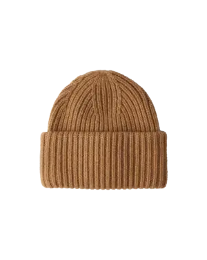 Veronica Beard Wool-cashmere Beanie - Dark Acorn