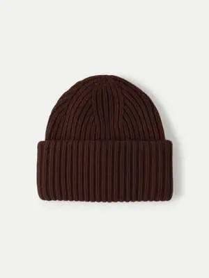 Veronica Beard Wool-cashmere Beanie - Espresso