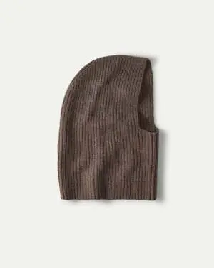 Veronica Beard Wool-cashmere Beanie - Heather Dark Umber