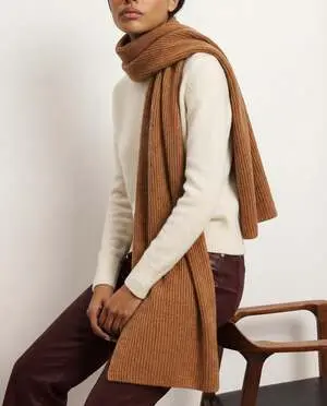Veronica Beard Wool-cashmere Scarf