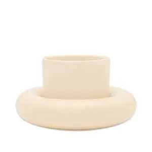 GUSTAF WESTMAN Gustaf Westman Chunky Cup And Saucer Cream