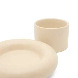 GUSTAF WESTMAN Chunky Cup And Saucer - Cream