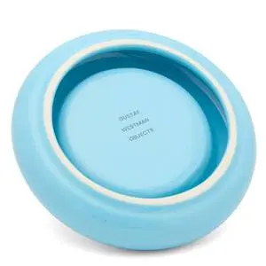 GUSTAF WESTMAN Chunky Cup And Saucer - Light Blue