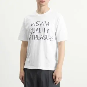 Visvim Jumbo T-shirt Dmgd - White