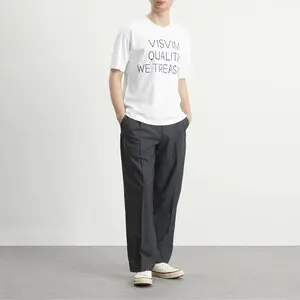 Visvim Jumbo T-shirt Dmgd - White
