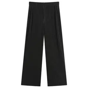 Issey Miyake Pleated Wide Leg Trousers