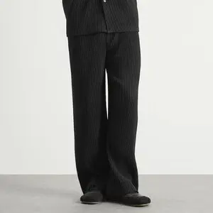 Issey Miyake Pleated Wide Leg Trousers