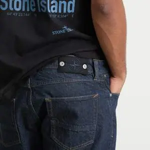 Stone Island Indigo Denim Straight Jeans