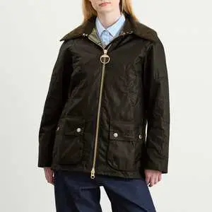 Barbour Allerston Wax Jacket - Olive/ancient