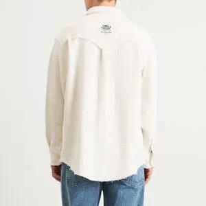 LATE CHECKOUT Raw Edge Western Shirt
