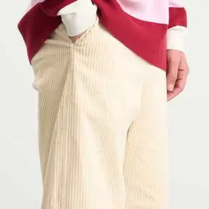 LATE CHECKOUT Corduroy Work Trousers