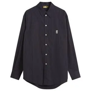 LATE CHECKOUT Pinstripe Western Shirt