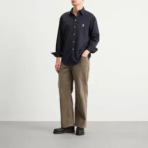 LATE CHECKOUT Pinstripe Western Shirt