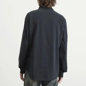 Balenciaga Main Character' Print Long Sleeve Shirt - Faded Black