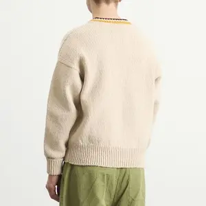 Visvim College V-neck Knit - Ivory