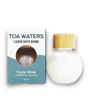TOA WATERS Crystal Winds Liquid Bath Bomb - No Color