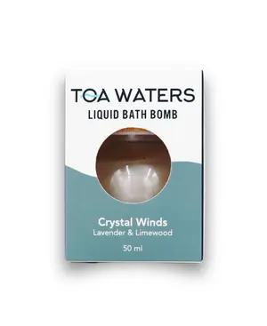 TOA WATERS Crystal Winds Liquid Bath Bomb