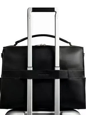 PIQUADRO Zip Handle Laptop Bag - Black