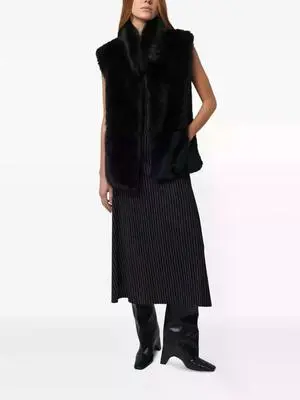 Apparis Laila Sleeveless Vest - Black