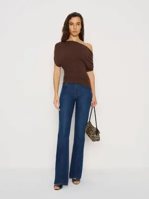 Women's Foldover Neckline Tops