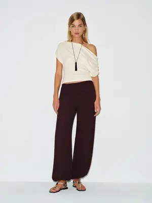 REFORMATION Iris Knit Top - Ivory