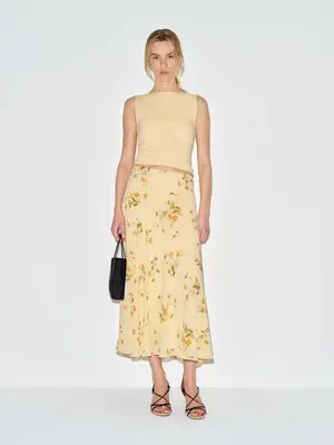 REFORMATION Sophie Midi Skirt