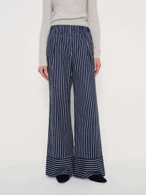 REFORMATION Fernando Wide Leg Pant - Blue