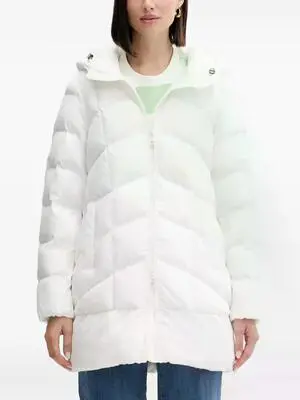 Geox Hooded Quilted Coat