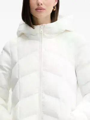 Geox Hooded Quilted Coat