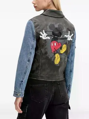 Desigual Paneled Frayed Jacket