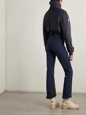 Cordova Eiger Belted Wool-blend And Twill Ski Suit - Blue