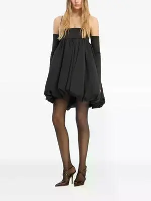 ROTATE BY BIRGER CHRISTENSEN Bubble Hem Midi Dress