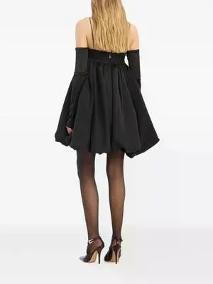 ROTATE BY BIRGER CHRISTENSEN Bubble Hem Midi Dress