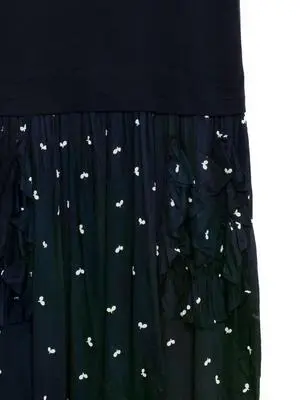 Comme Des Garçons Ruffled-pocket Dress