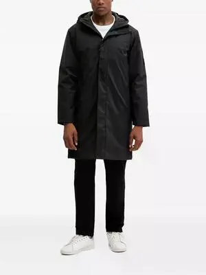 EA7 Zip-fastening Hooded Parka Coat