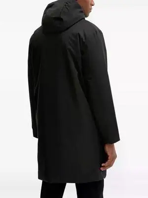 EA7 Zip-fastening Hooded Parka Coat