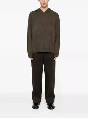 JAMES PERSE Cashmere Hooded Pullover