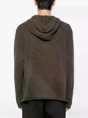 JAMES PERSE Cashmere Hooded Pullover