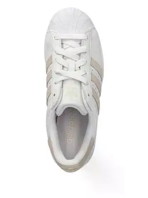 Adidas Superstar Ii Stripe Sneakers - White